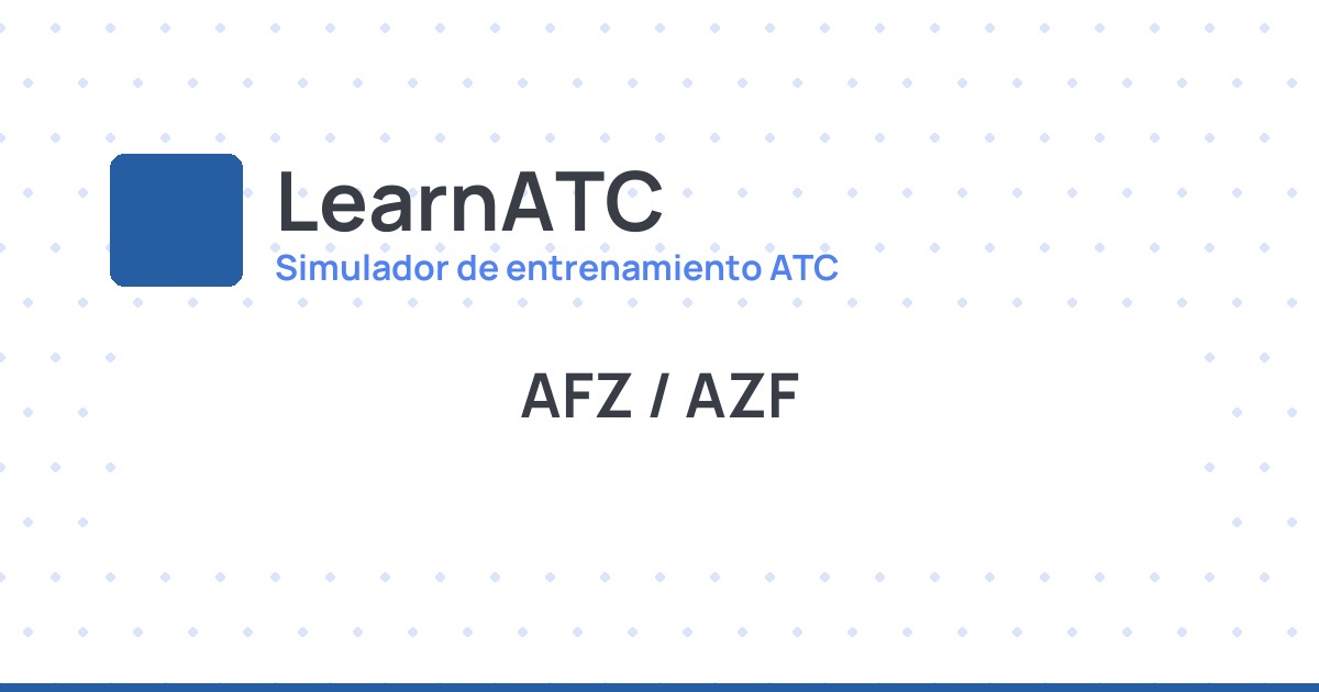 AFZ / AZF — Complete Online Aviation School – Become a Pilot with Learn ATC